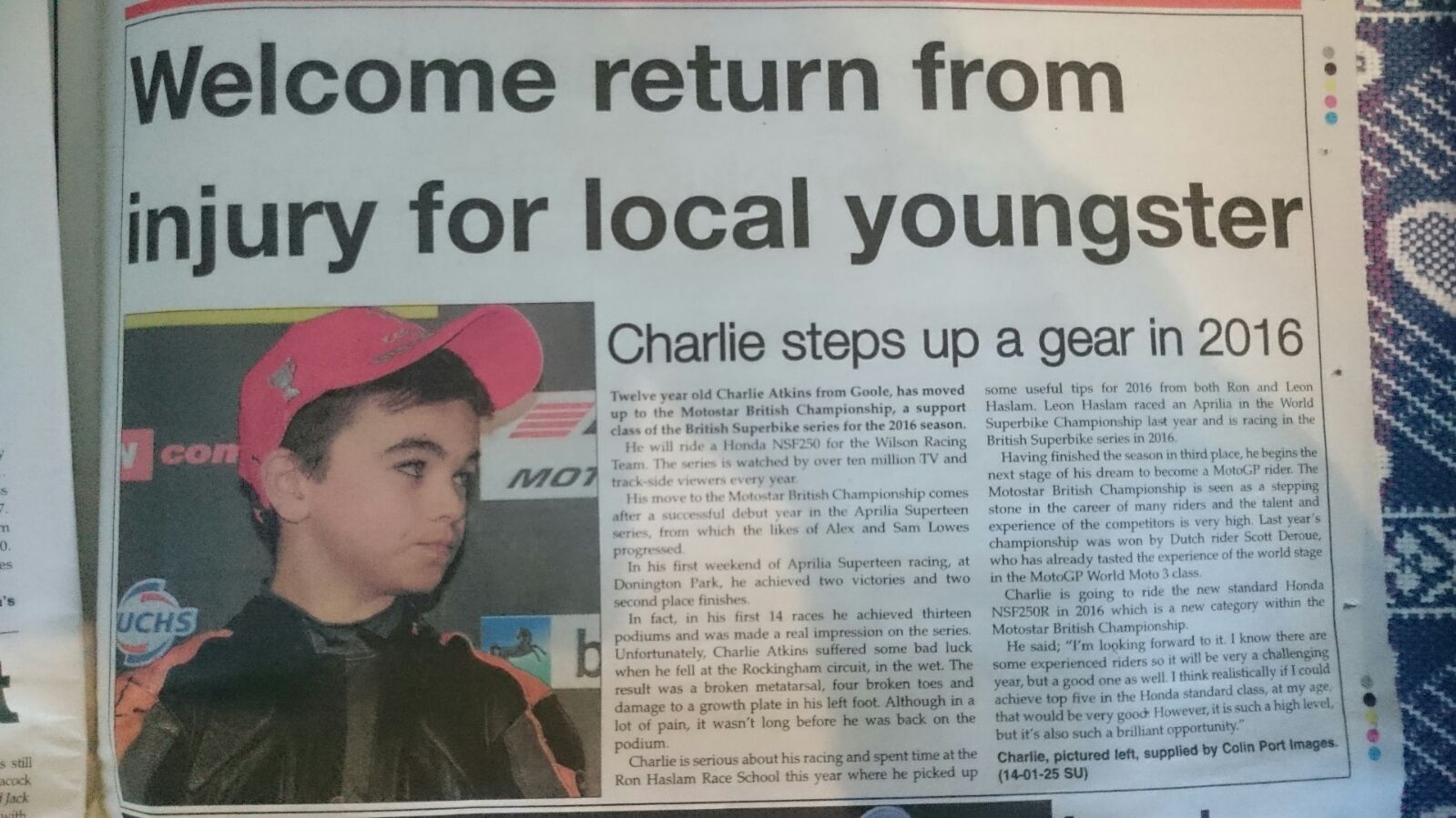 Press release work for Charlie Atkins - Must Have Media Services